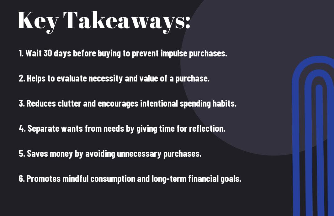 The 30-Day Rule - A Game-Changing Strategy for Curbing Impulse Spending ...
